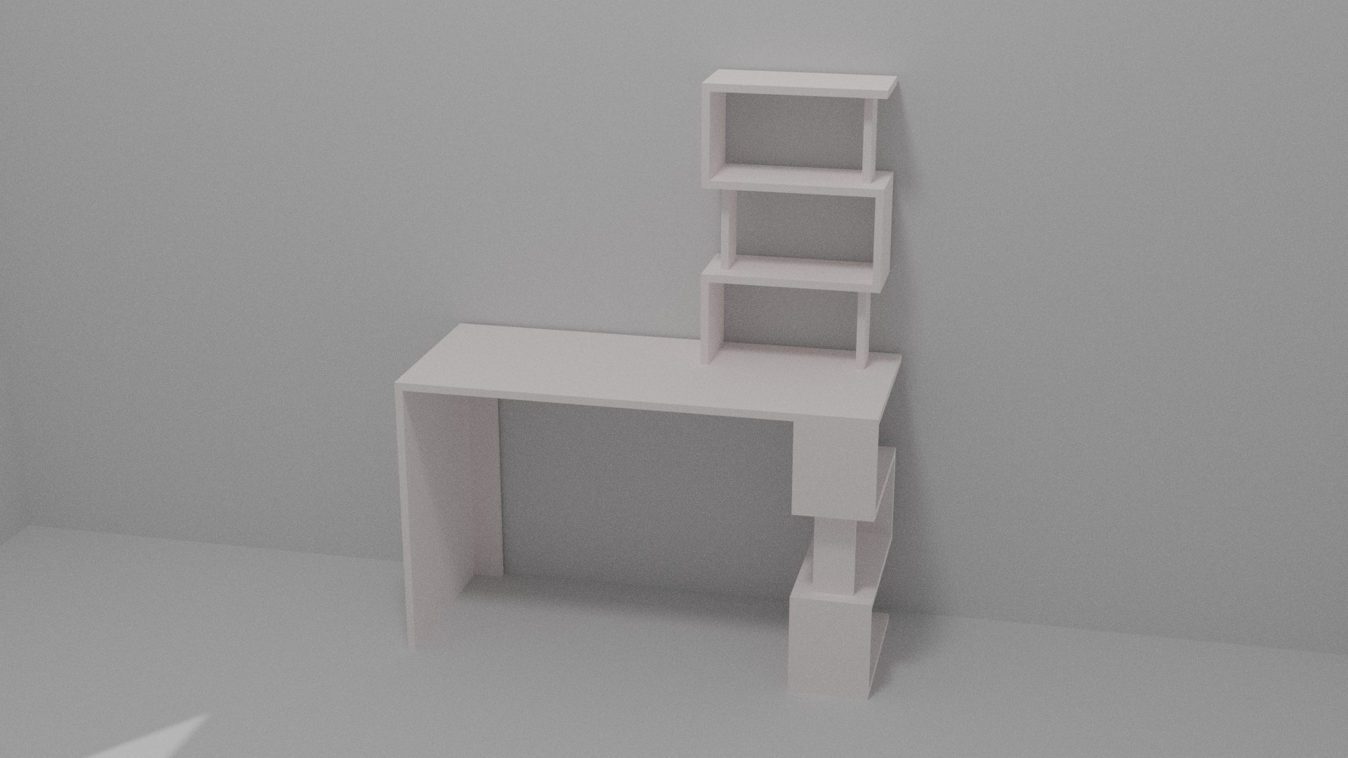 3D Computer Desk - TurboSquid 1623214