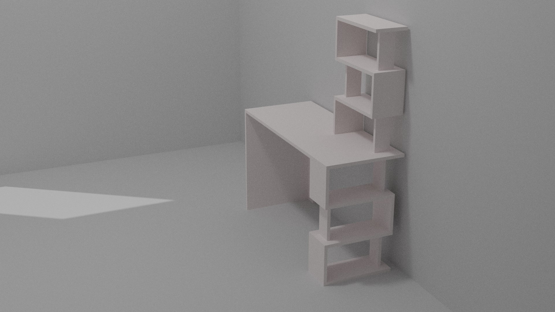 3D Computer Desk - TurboSquid 1623214