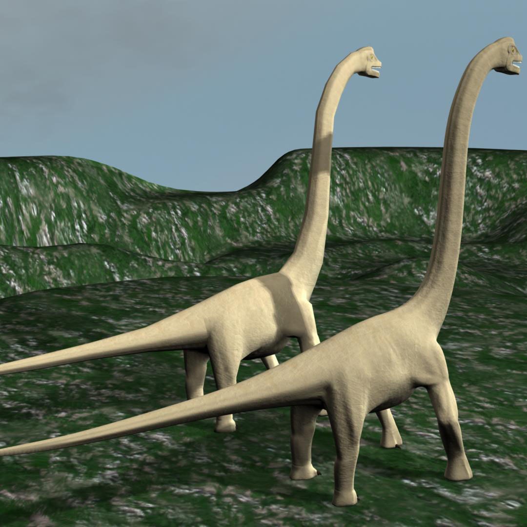 Brachiosaurus Obj