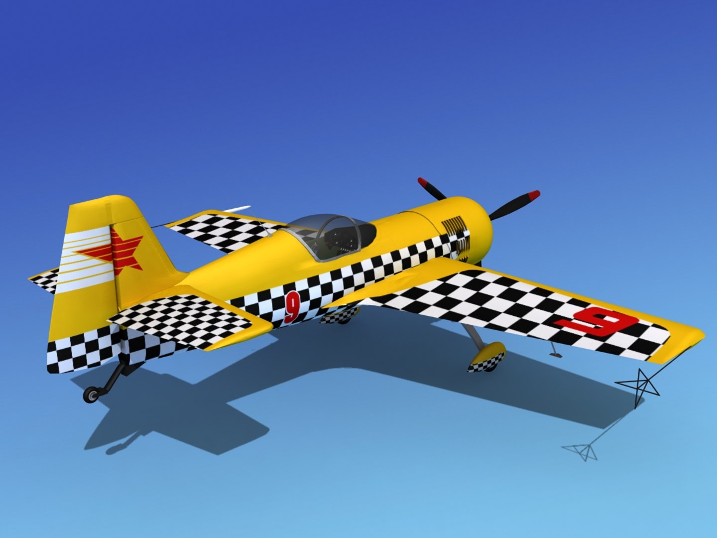 Sukhoi Su-26 Aerobatics 3d 3ds