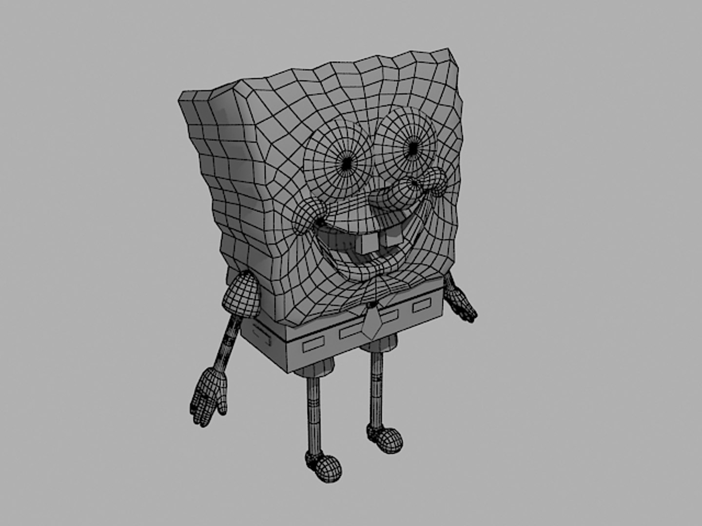 3d Model Of Spongebob Sponge Bob