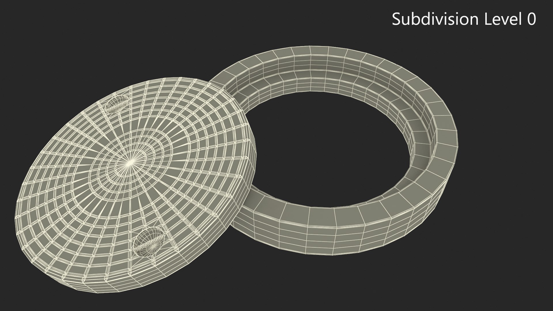 Round Concrete Manhole Cover 3D Model - TurboSquid 1988173