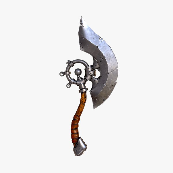 Game ready Low-poly Axe 3D model - TurboSquid 1805614