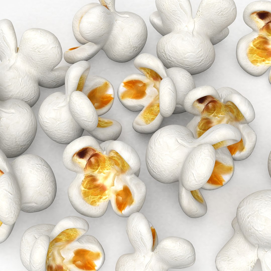 Popcorn Corn Pop 3D - TurboSquid 1395859