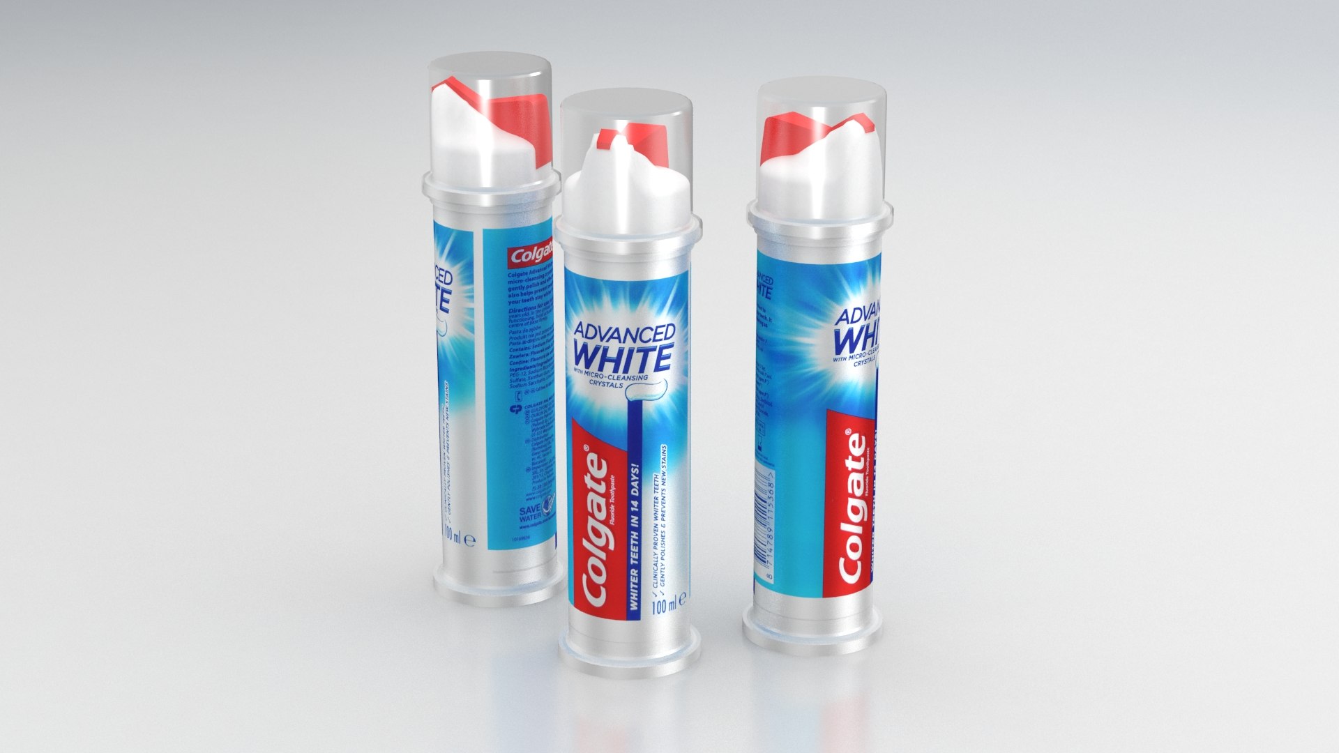 3D Toothpaste Model - TurboSquid 1393757