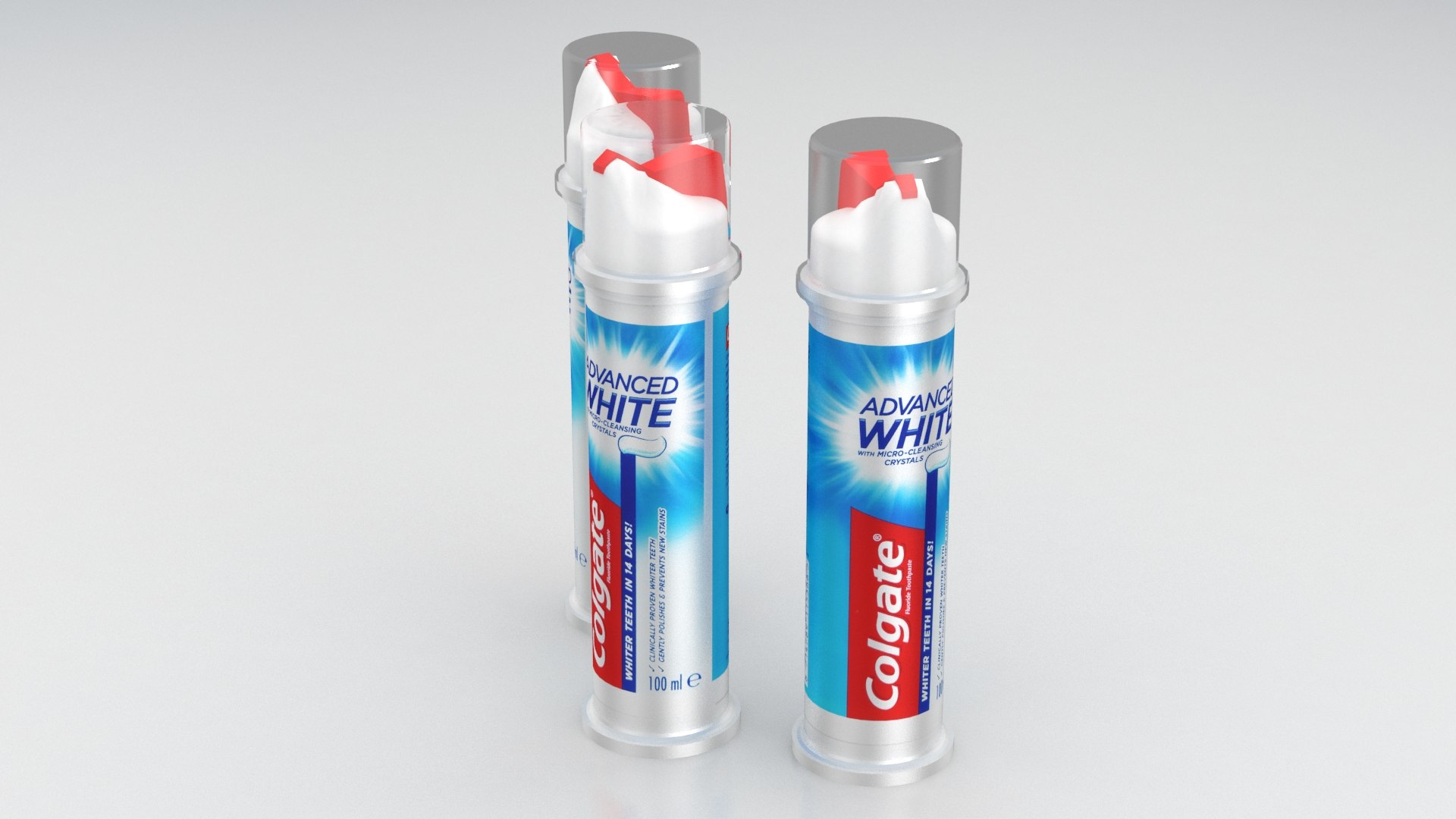 3D Toothpaste Model - TurboSquid 1393757