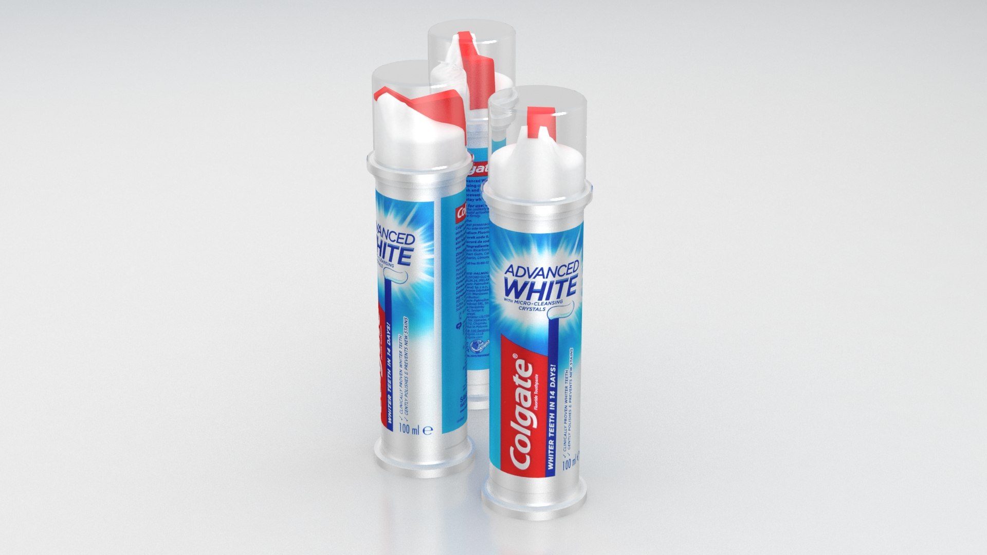 3D Toothpaste Model - TurboSquid 1393757