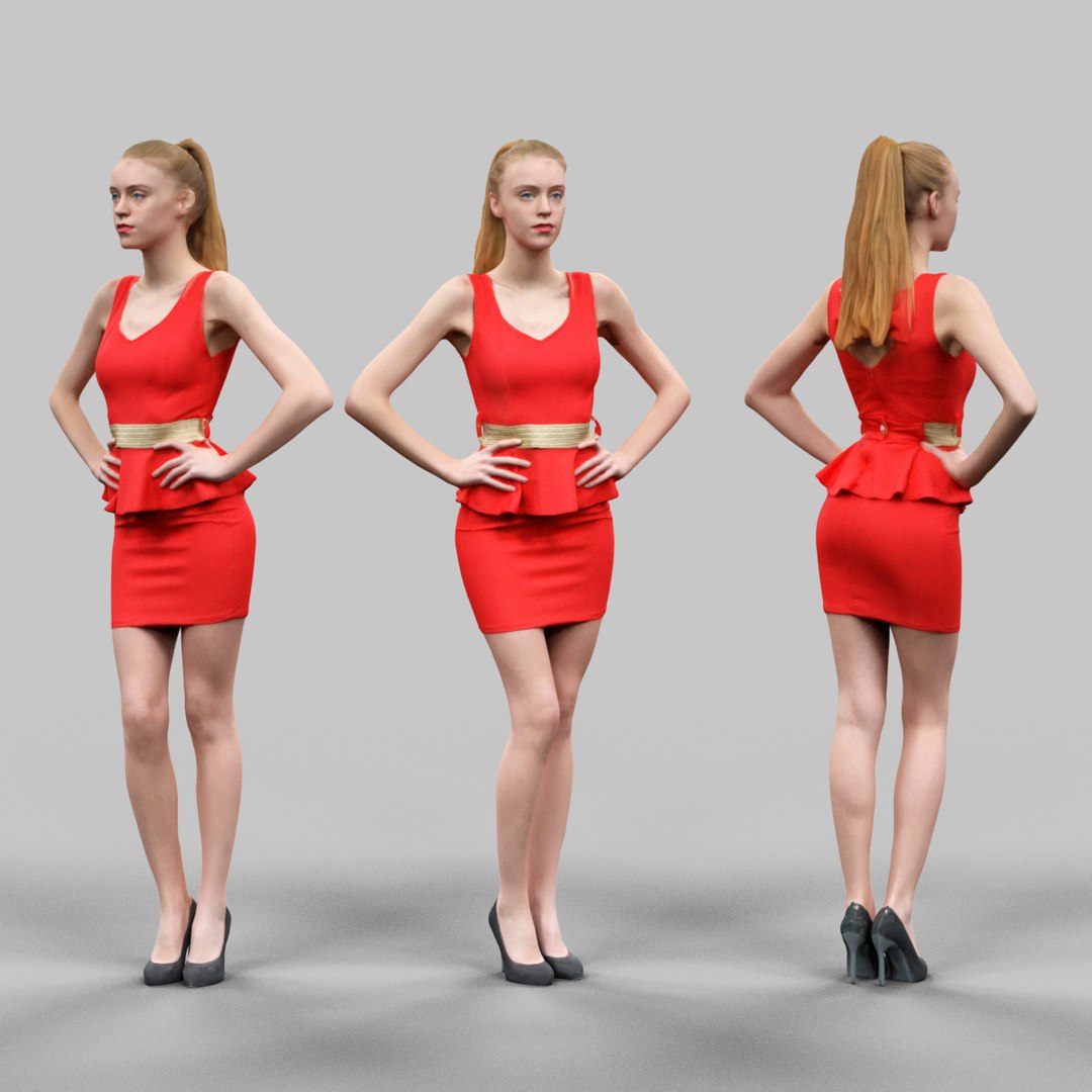 scanned photogrammetry rendering 3d model