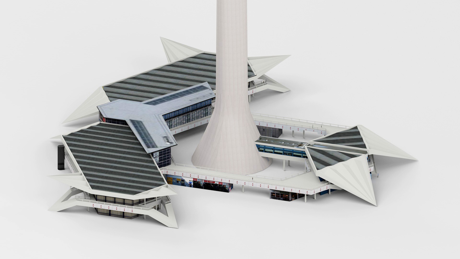 Tv Tower Berlin 3D Model - TurboSquid 1955300