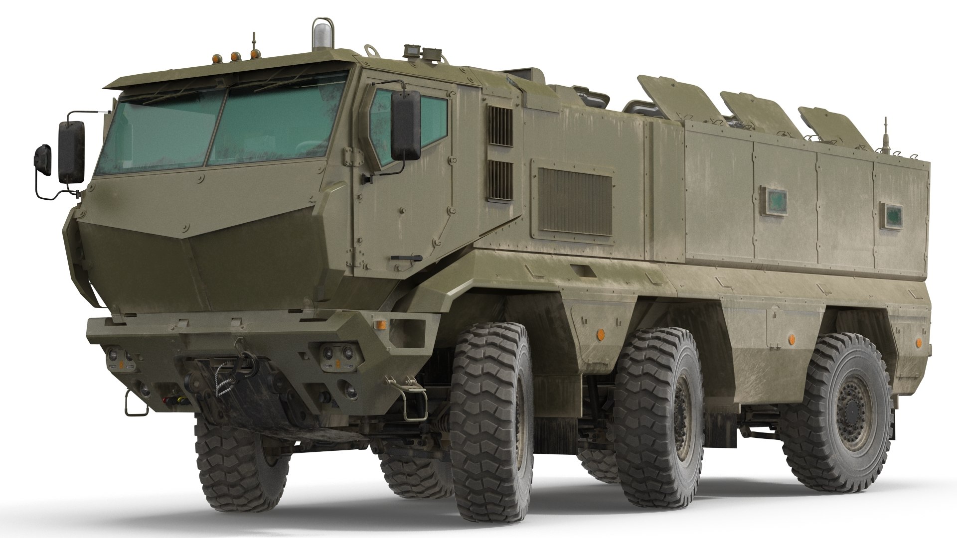 Mrap kamaz 63968 typhoon 3D model - TurboSquid 1661281