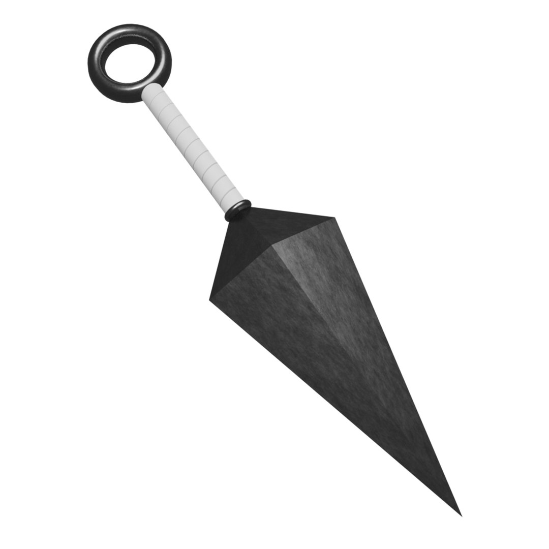 Low Poly Kunai -Japanese Ninja Weapon- 3D Model - TurboSquid 2284375