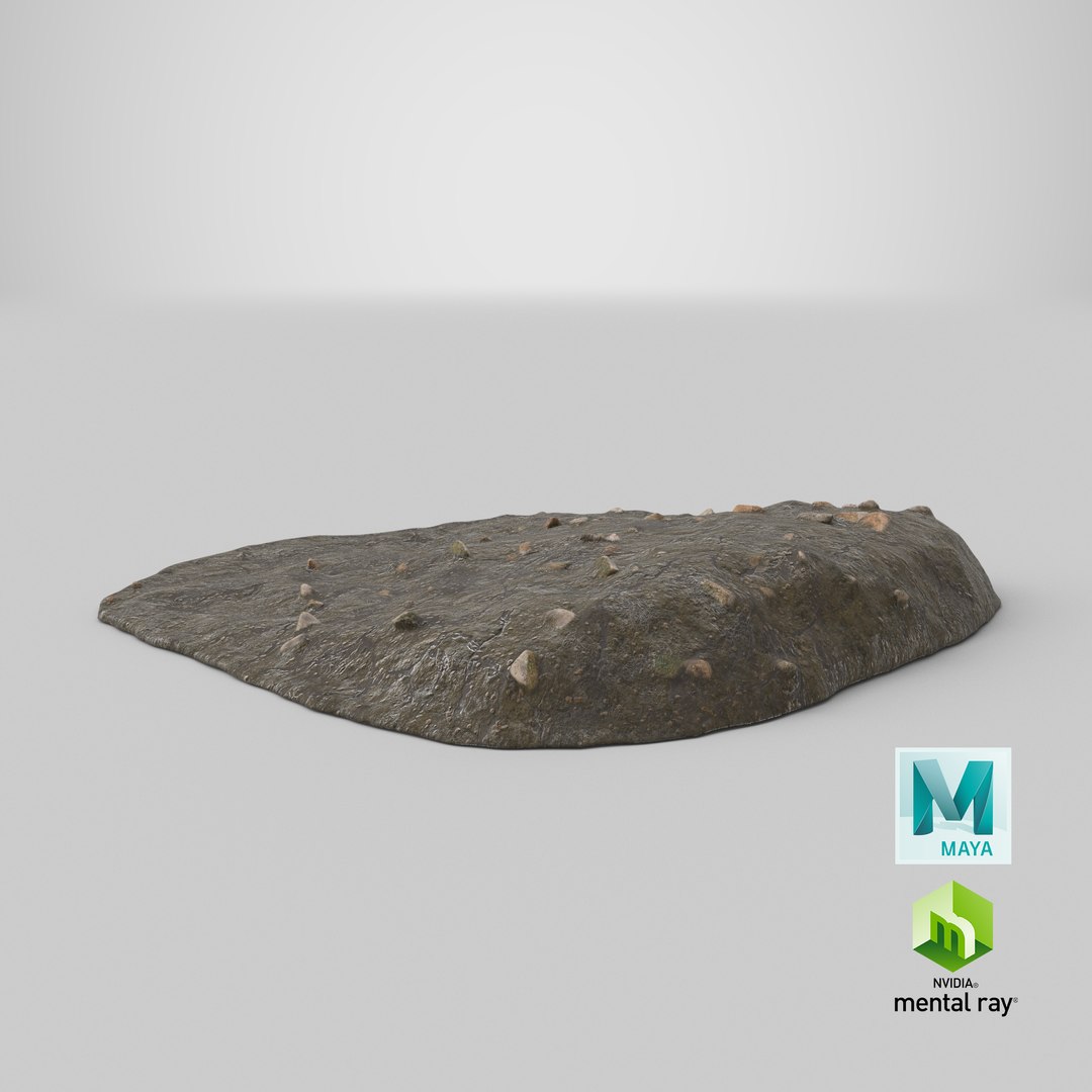 3D Mud And Rock Landslide - TurboSquid 2031449