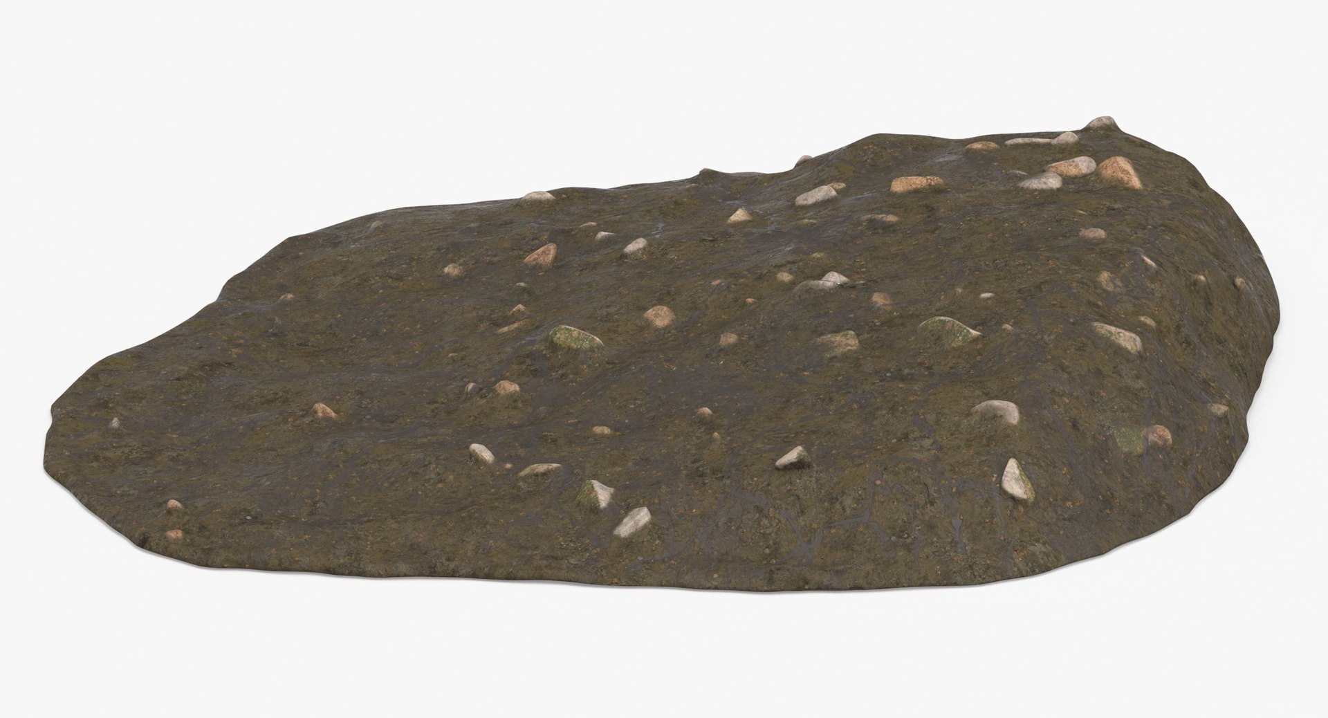 3D Mud And Rock Landslide - TurboSquid 2031449