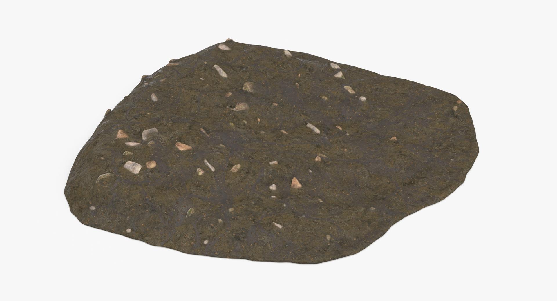 3D Mud And Rock Landslide - TurboSquid 2031449