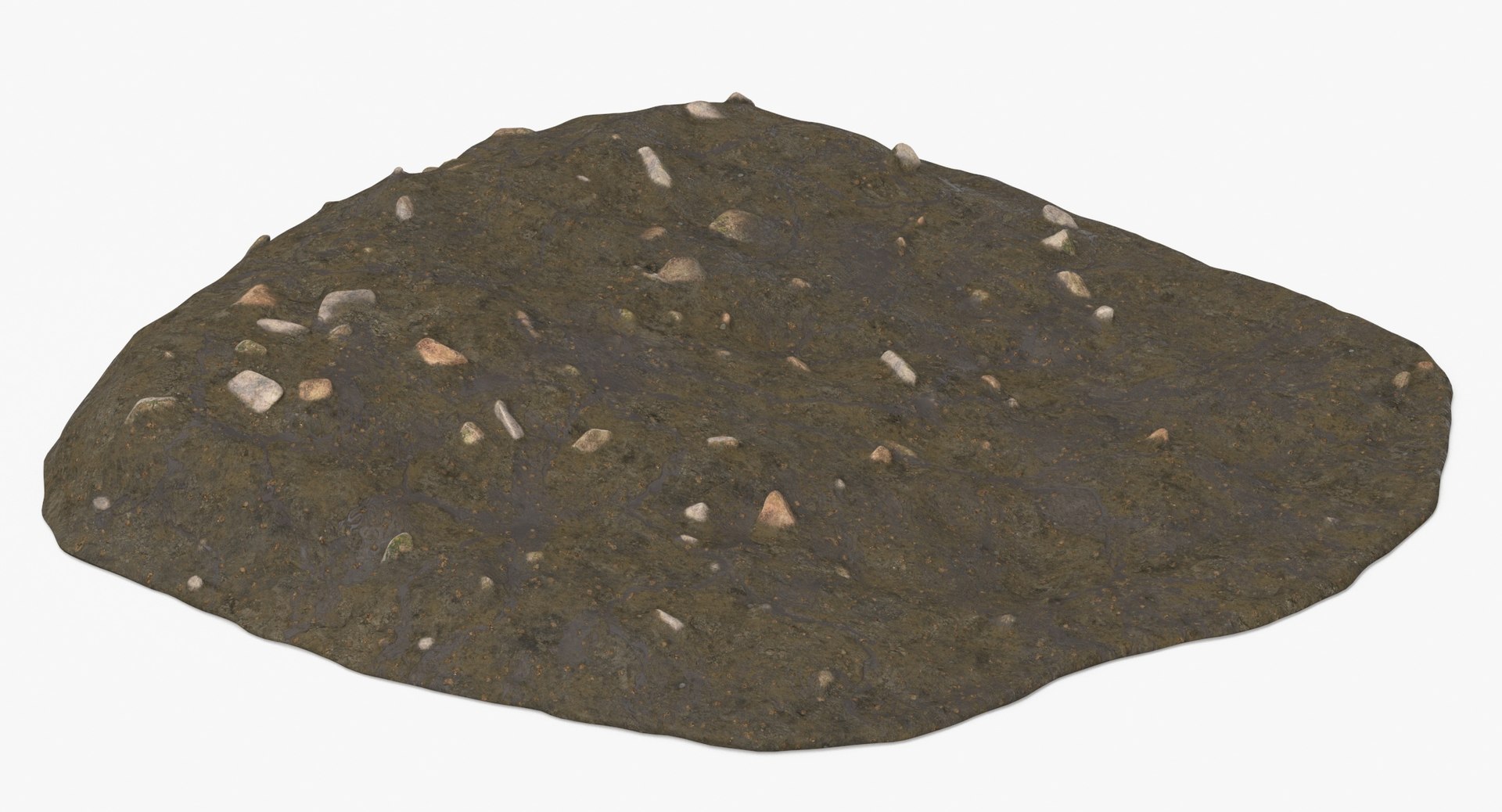 3D Mud And Rock Landslide - TurboSquid 2031449