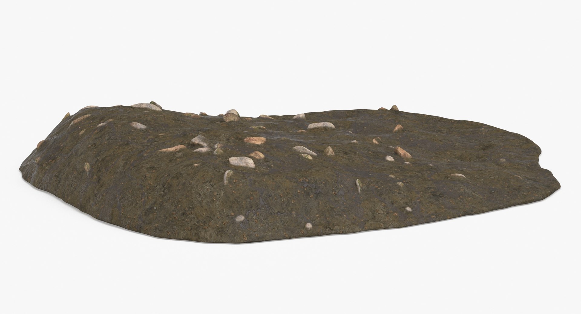 3D Mud And Rock Landslide - TurboSquid 2031449