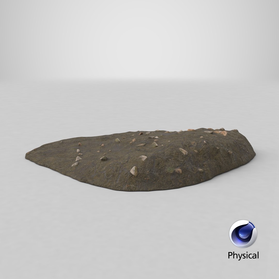 3D Mud and Rock Landslide - TurboSquid 2031449
