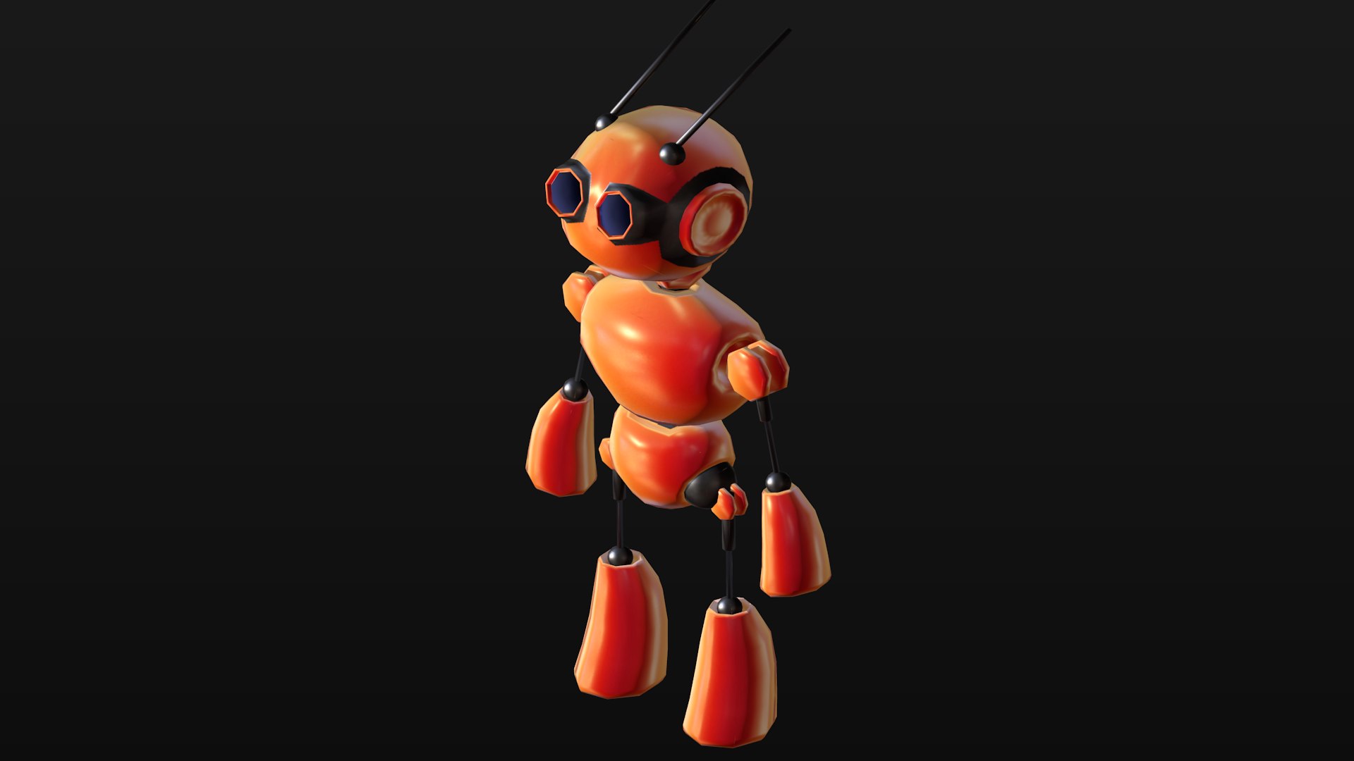 Tiny Bot 3D model - TurboSquid 1998089