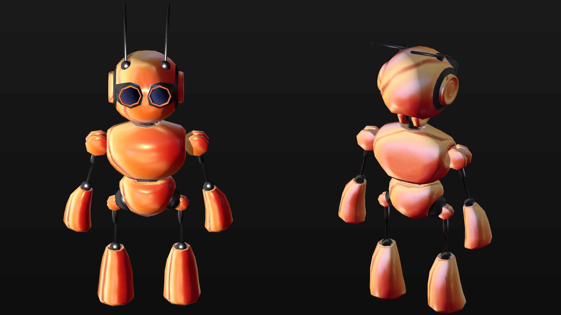 Tiny Bot 3D model - TurboSquid 1998089