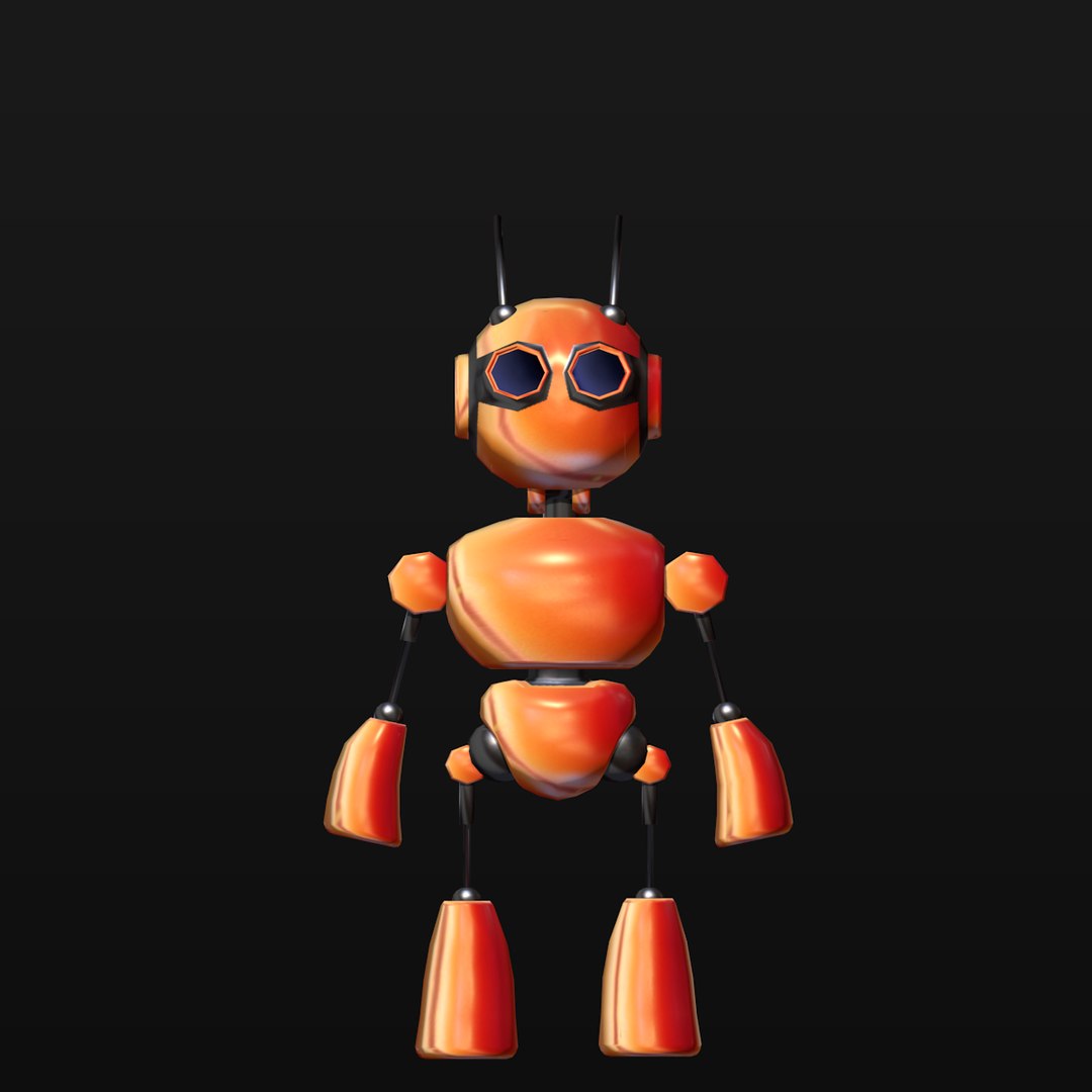 Tiny Bot 3D model - TurboSquid 1998089