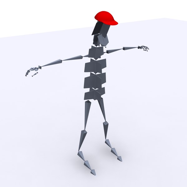 bones character 3d max