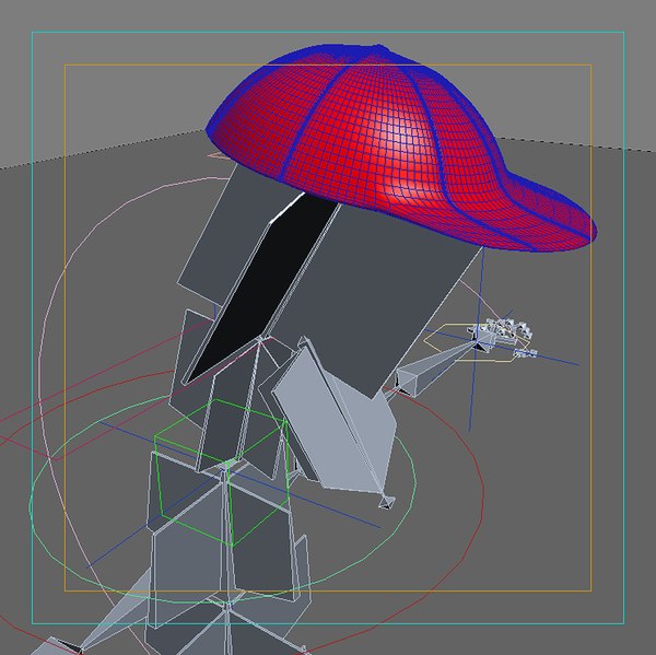 bones character 3d max