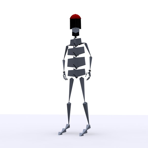 bones character 3d max