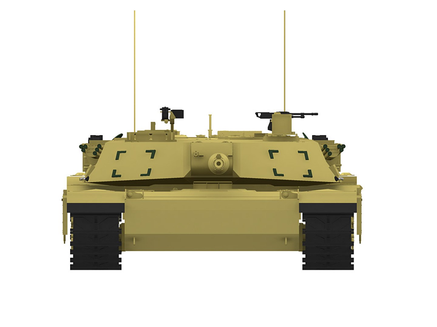 Abrams Tank 3d Model