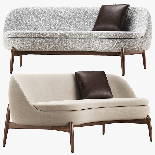 3D model Sofa Sendai by Minotti - TurboSquid 1970431
