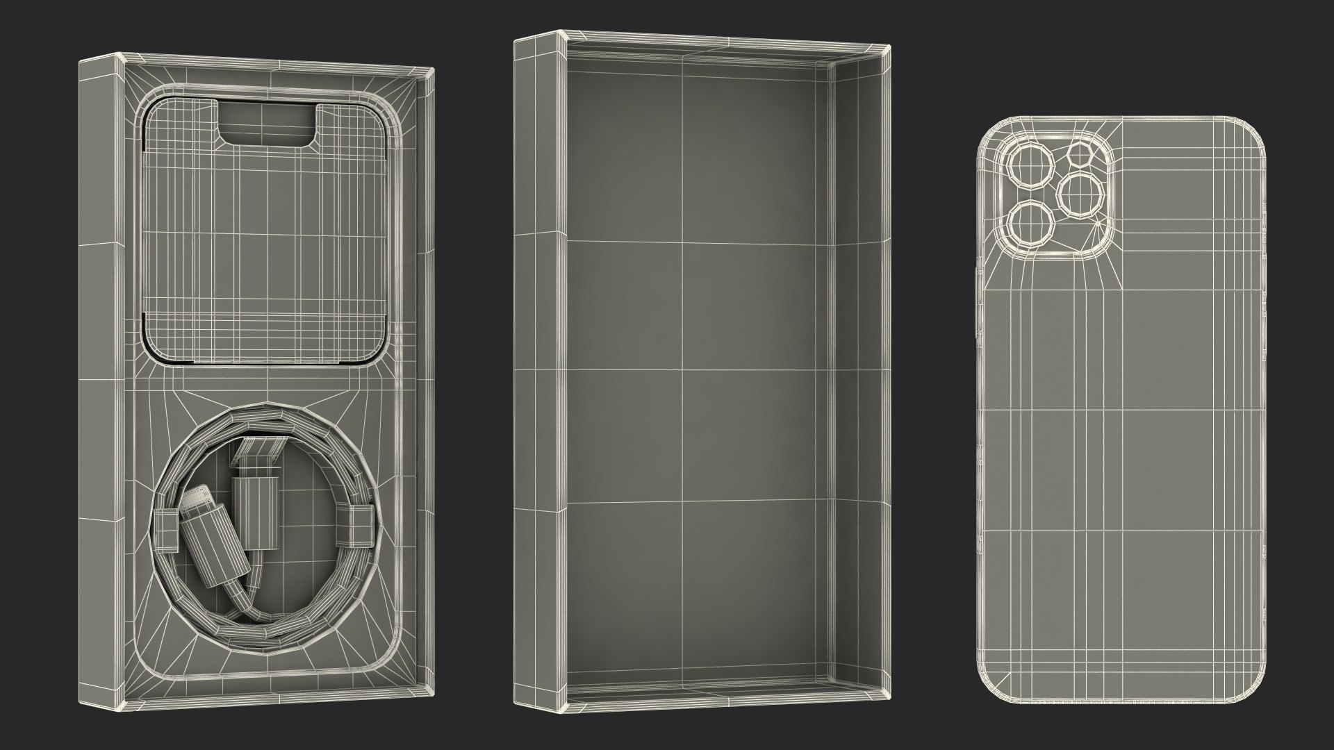 3D iphone 12 pro unboxed model - TurboSquid 1700539