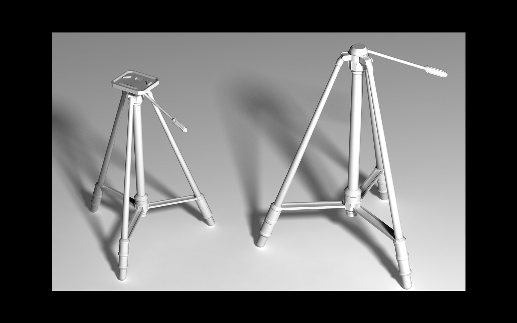 3d Tripods Model