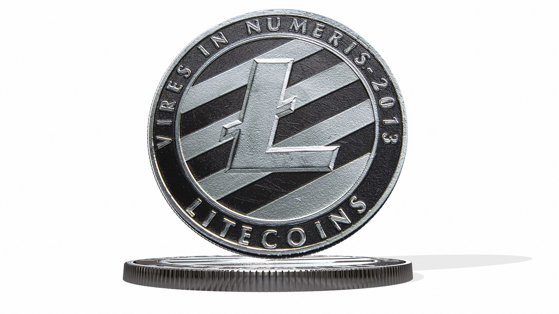 Litecoin Modelled 3D Model - TurboSquid 1696771