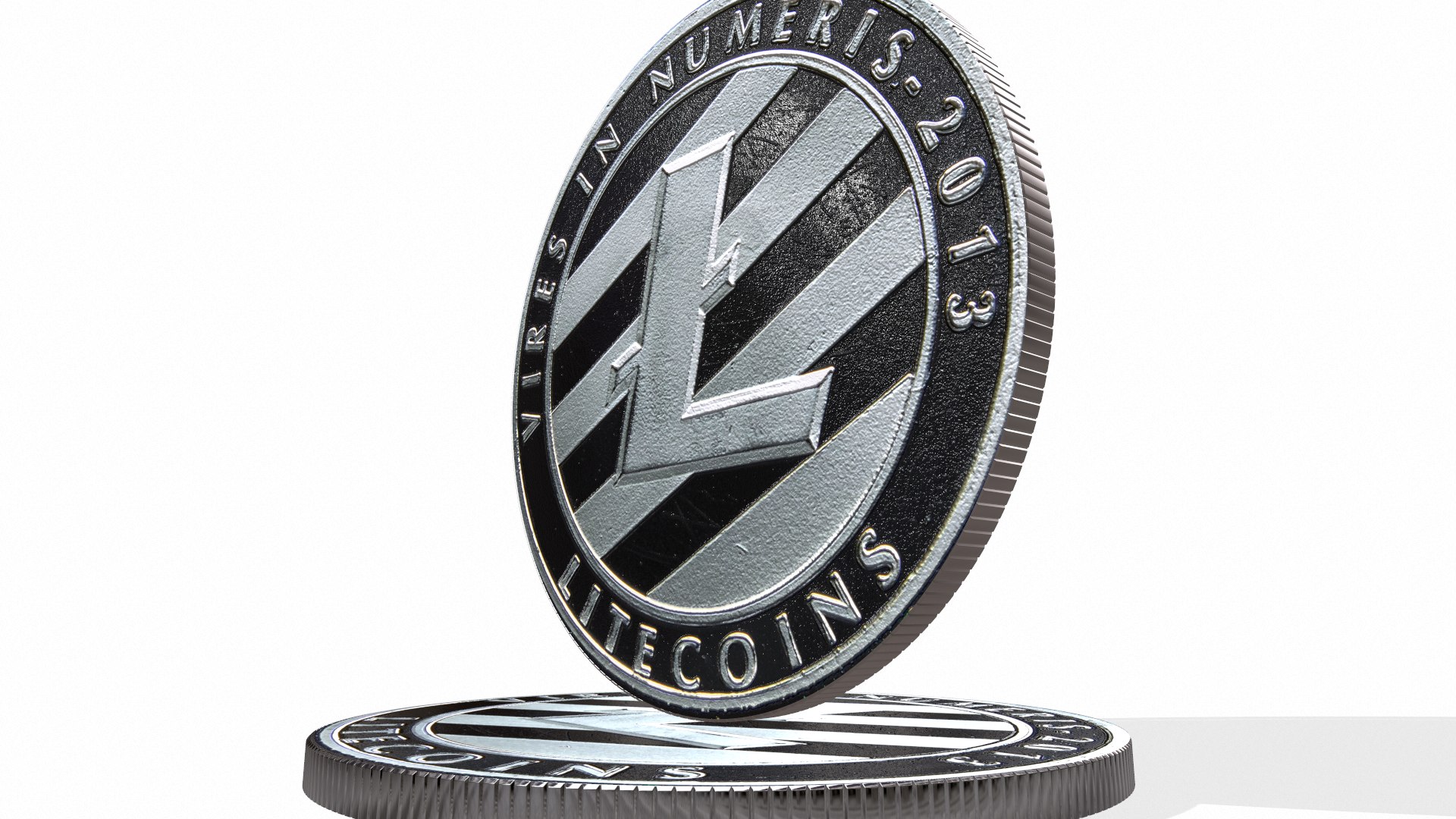 Litecoin Modelled 3D Model - TurboSquid 1696771
