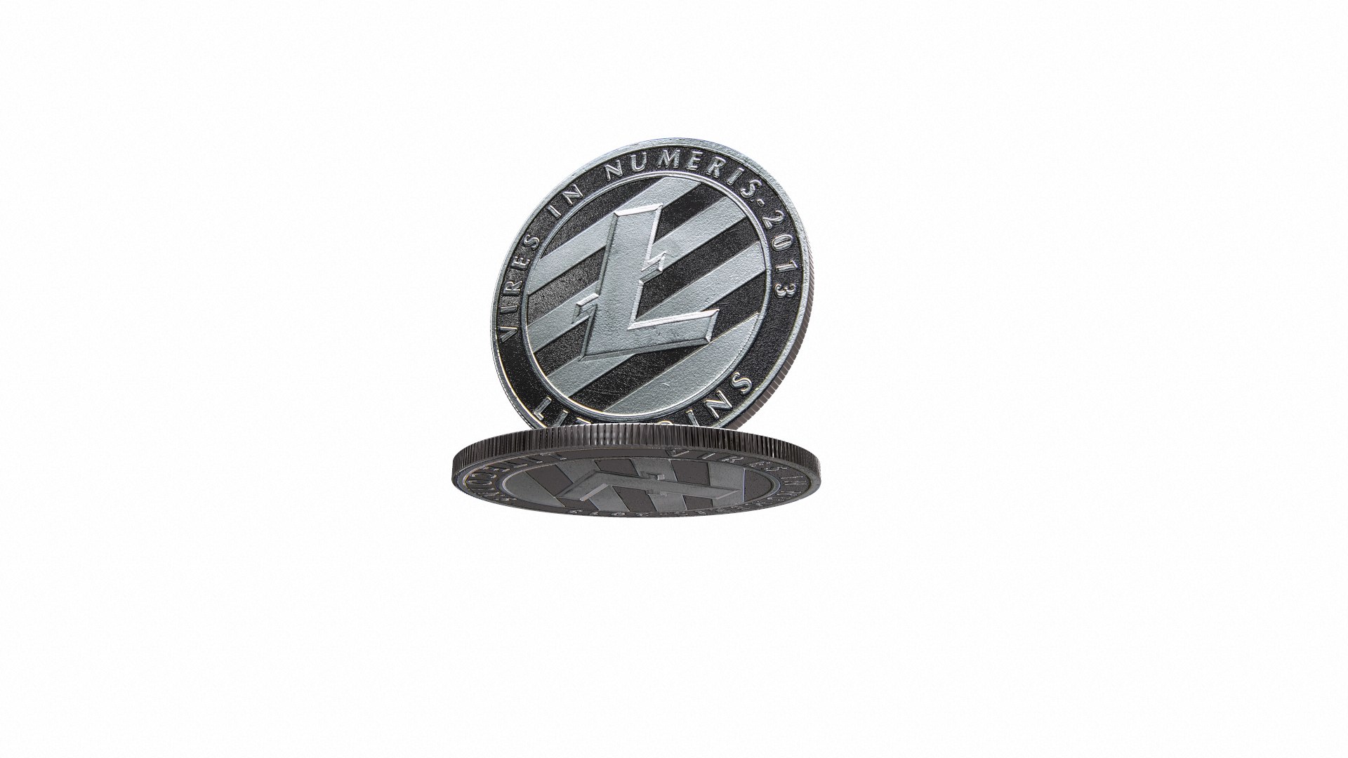 Litecoin Modelled 3D Model - TurboSquid 1696771