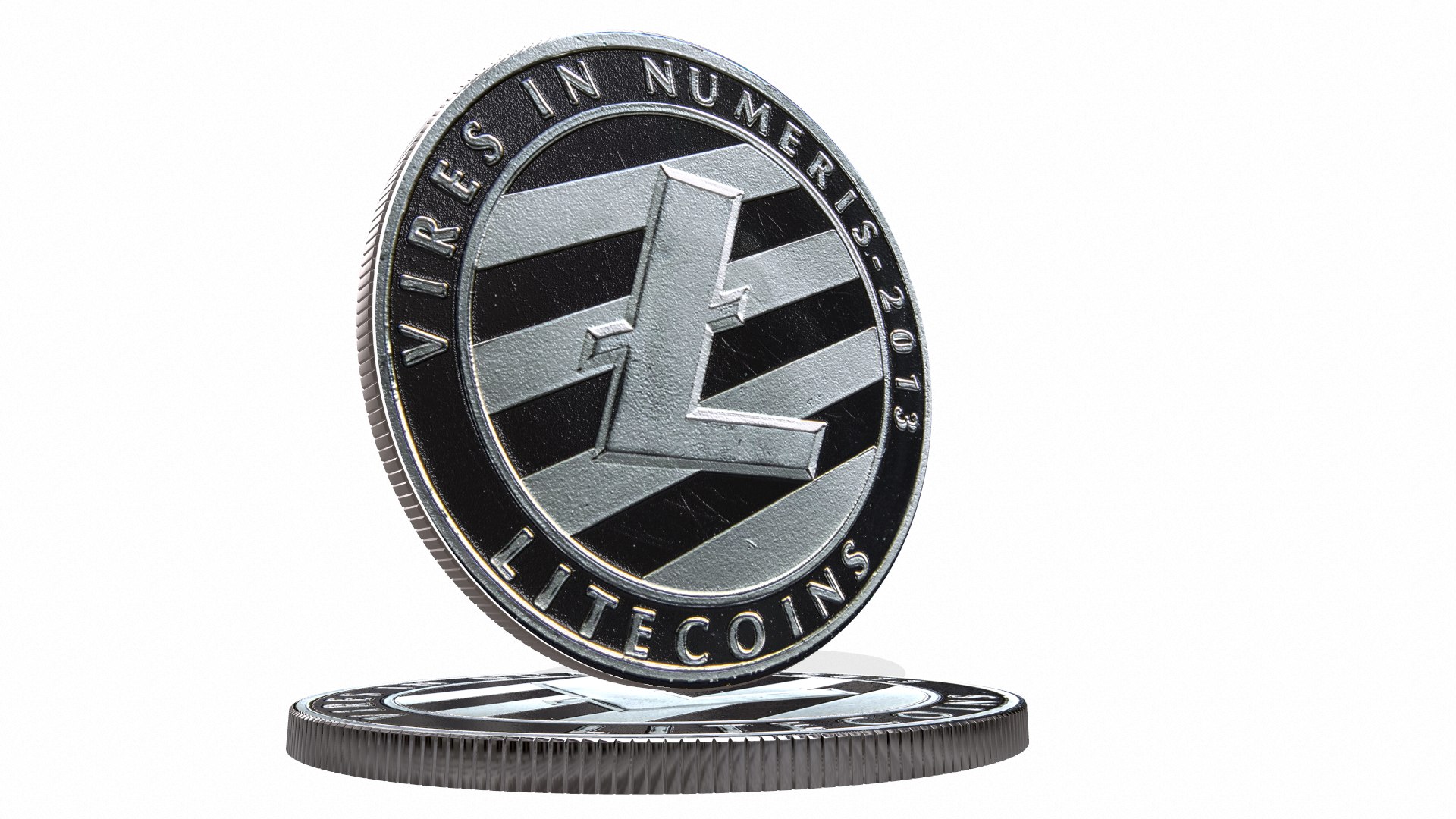 Litecoin Modelled 3D Model - TurboSquid 1696771