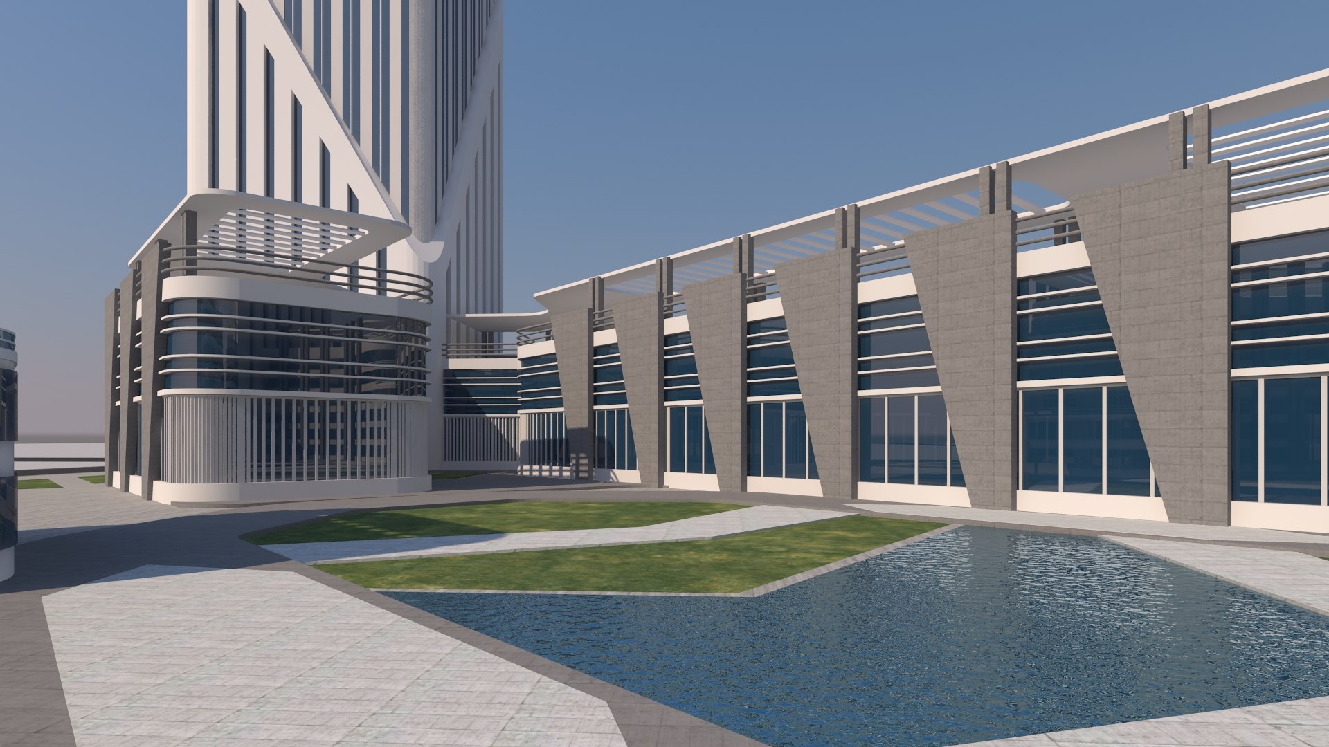 3D Trade Center Twin Tower - TurboSquid 1878772