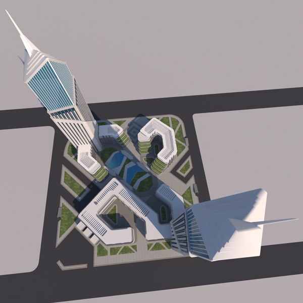 3D Trade Center Twin Tower - TurboSquid 1878772