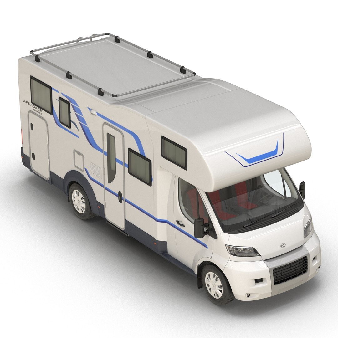 tag axle motorhome simple 3ds
