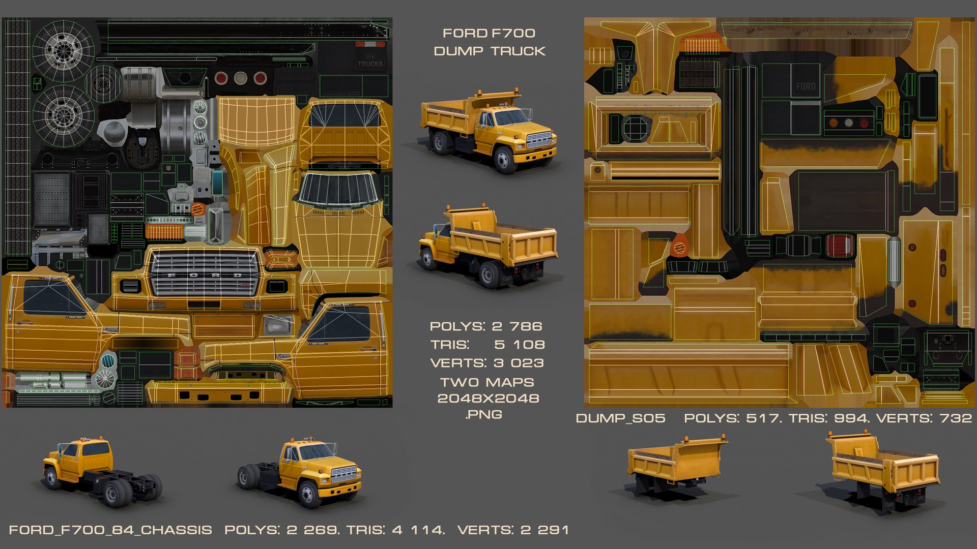 F700 dump truck 3D model - TurboSquid 1681263