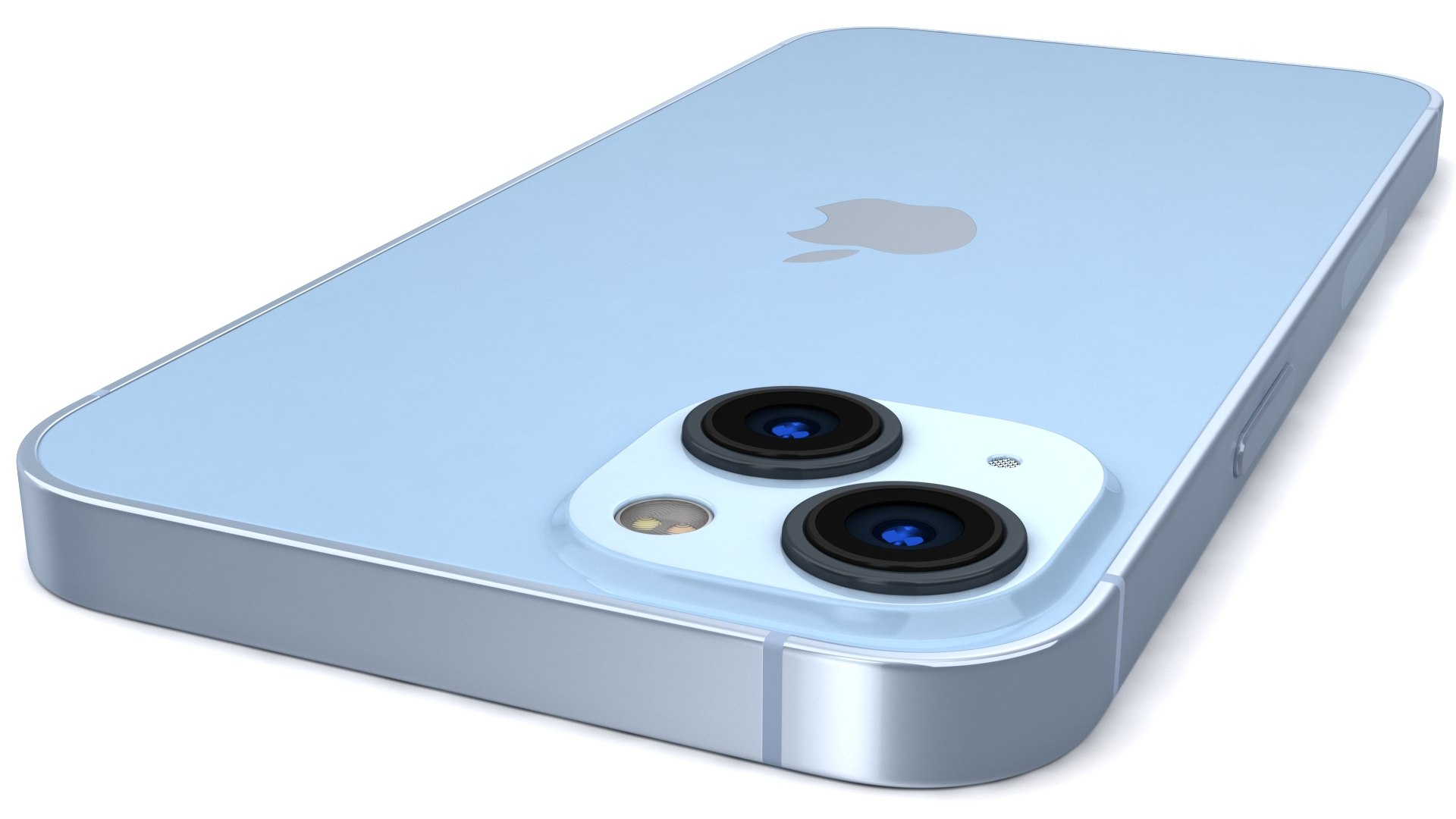 3D Apple IPhone 14 Blue Model - TurboSquid 1958587