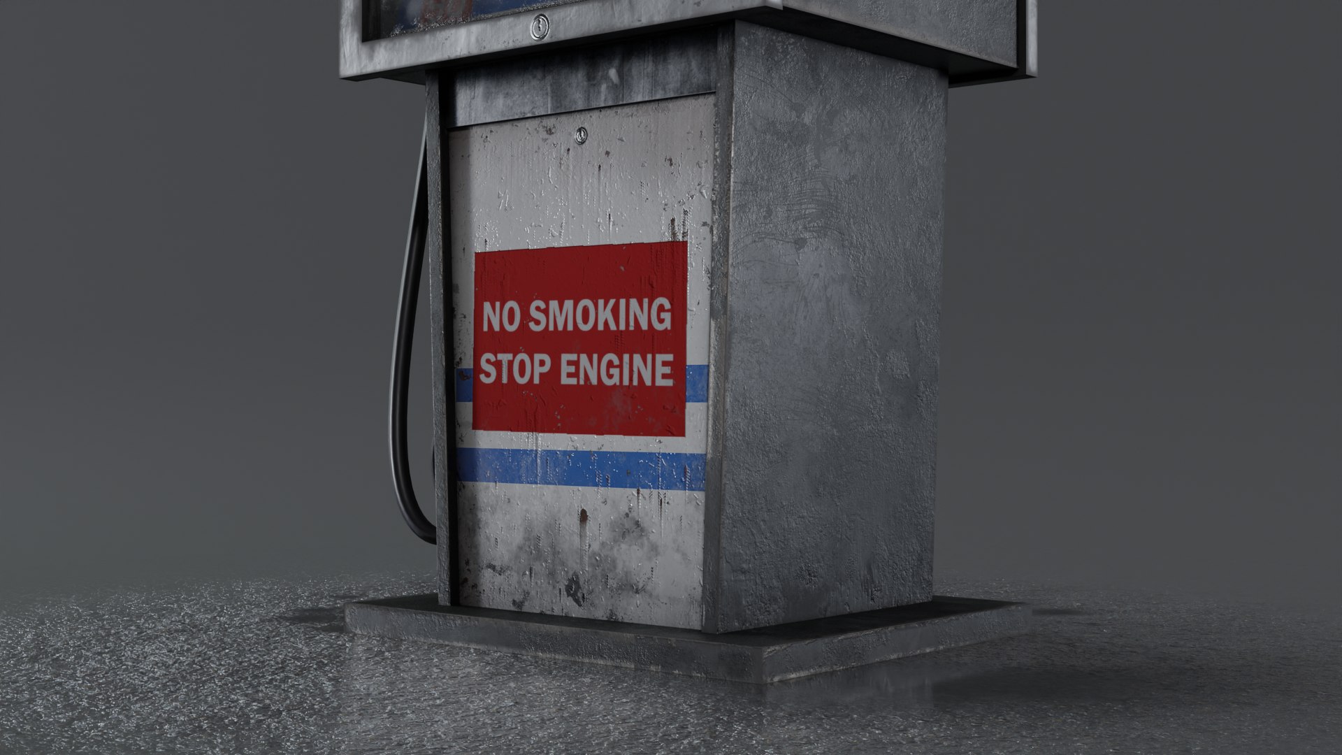 3D Realistic Gas Pump - PBR Low Poly Model - TurboSquid 2135474