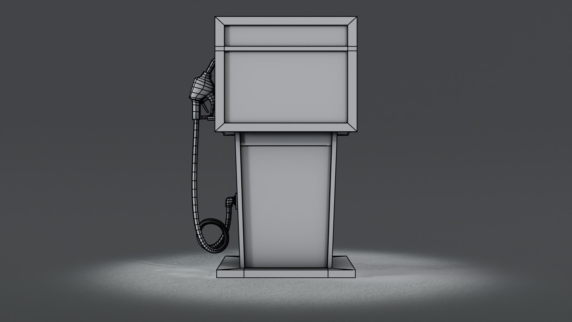 3D Realistic Gas Pump - PBR Low Poly Model - TurboSquid 2135474