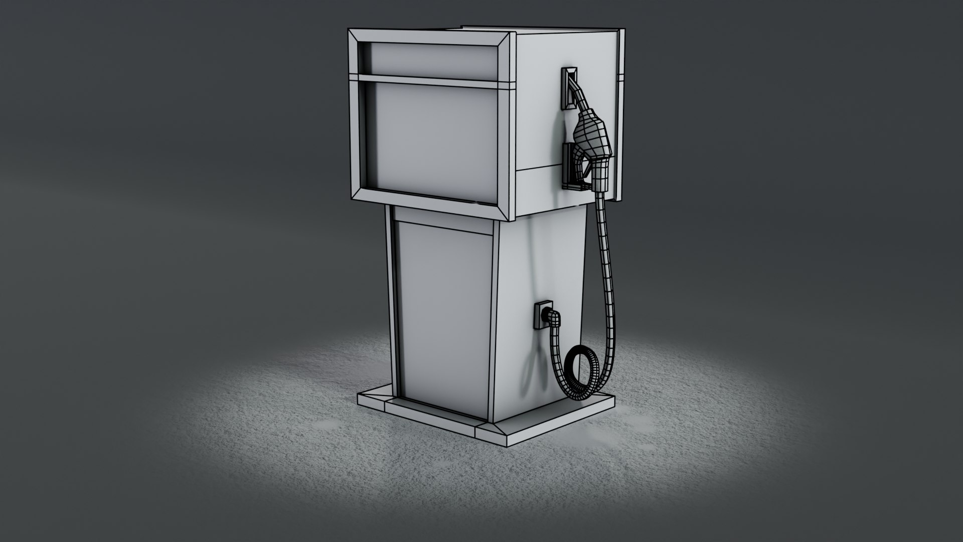 3D Realistic Gas Pump - PBR Low Poly Model - TurboSquid 2135474