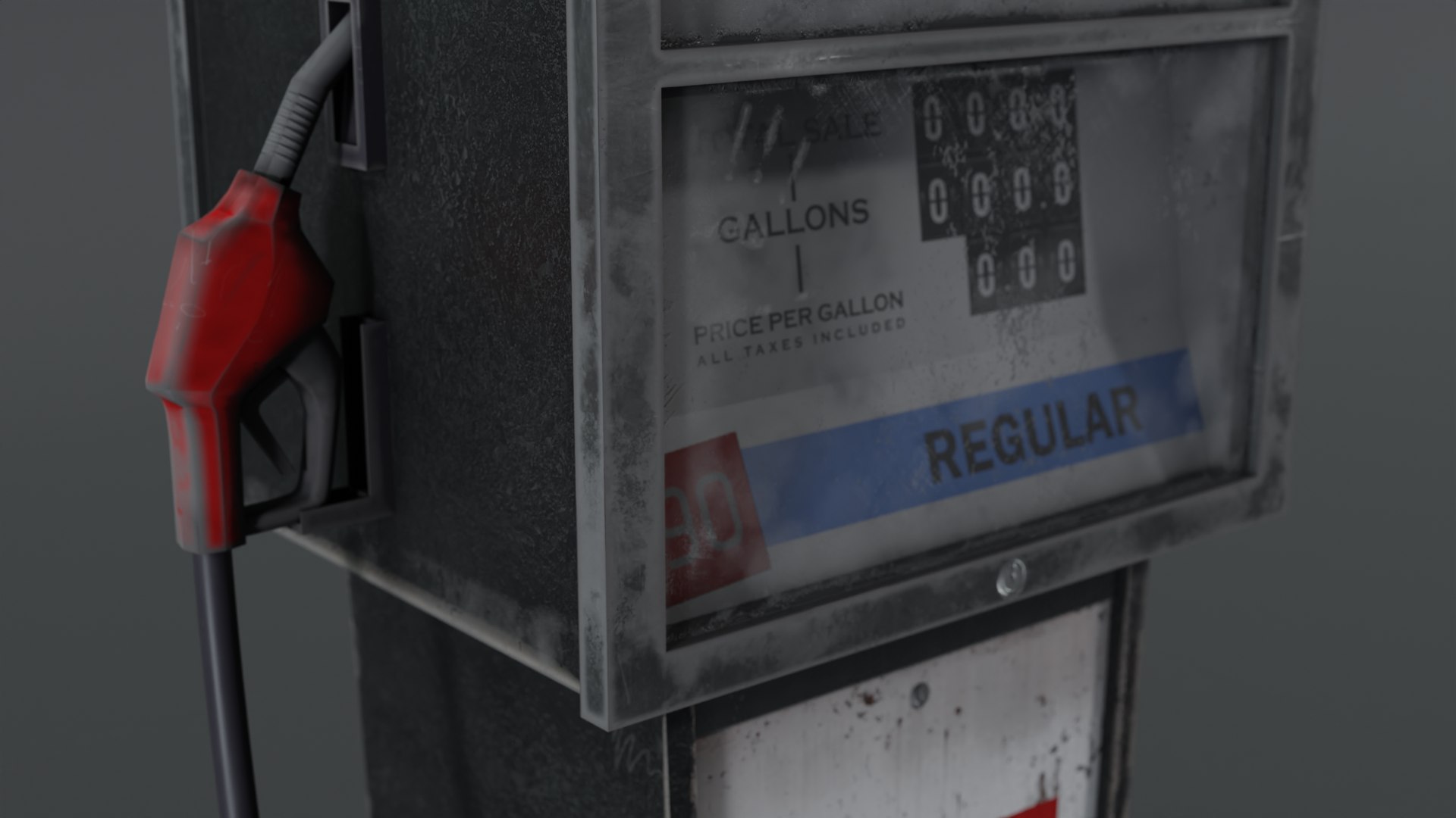 3D Realistic Gas Pump - PBR Low Poly model - TurboSquid 2135474