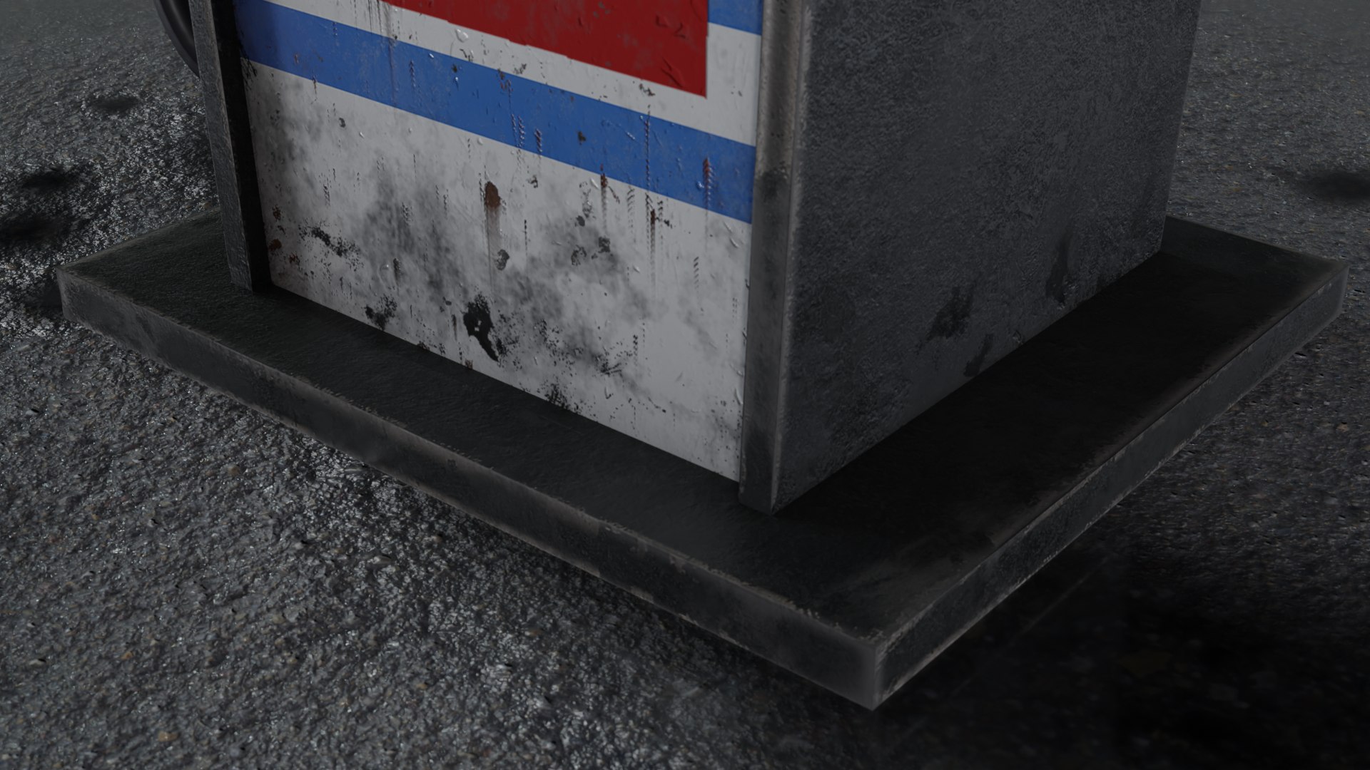 3D Realistic Gas Pump - PBR Low Poly Model - TurboSquid 2135474