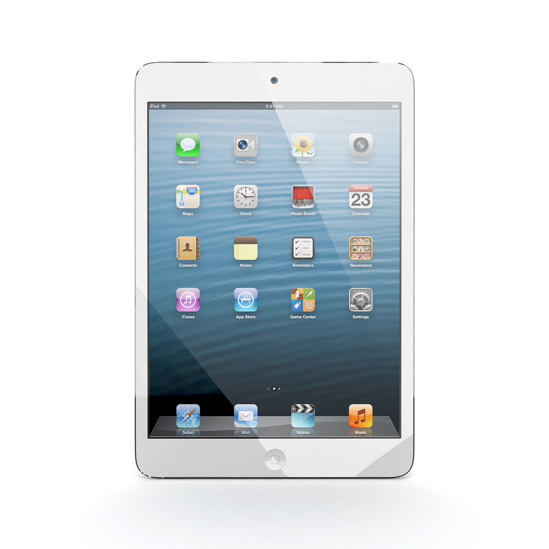 3d new apple ipad mini model