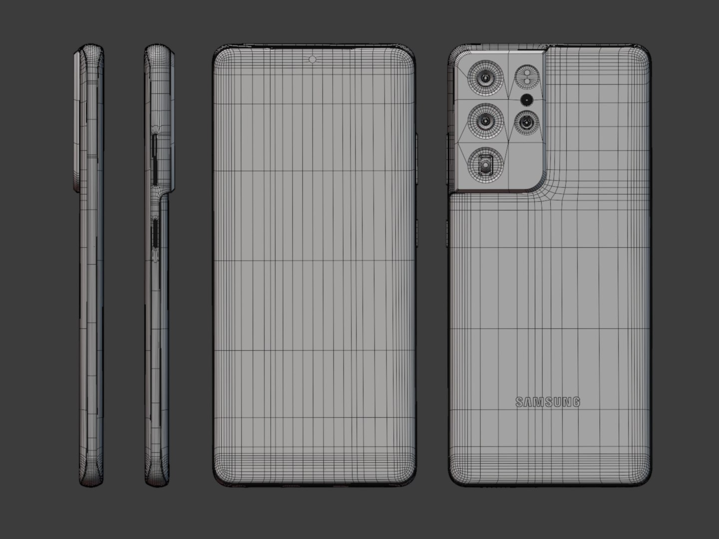 Samsung Galaxy S21 Ultra 3D Model - TurboSquid 2075382