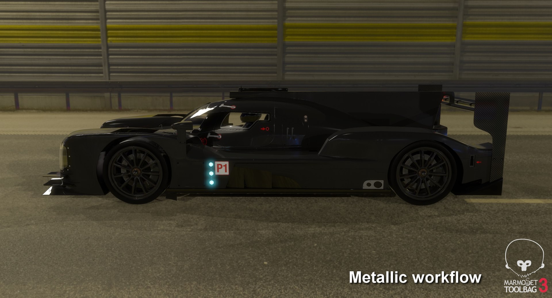 Br Engineering Br1 Lmp1 3D Model - TurboSquid 1361135