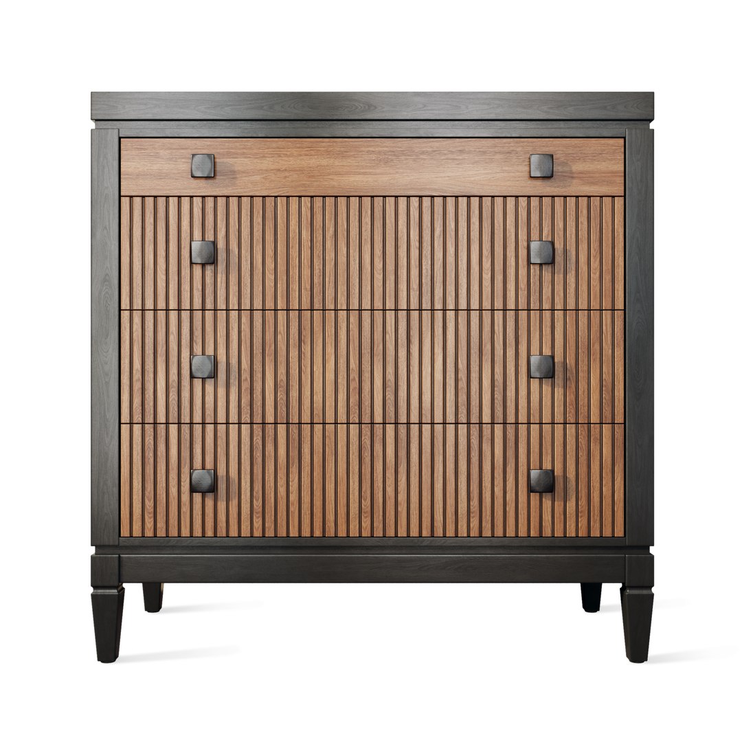 3D model Sideboard Foxtrot Siver - TurboSquid 2100007