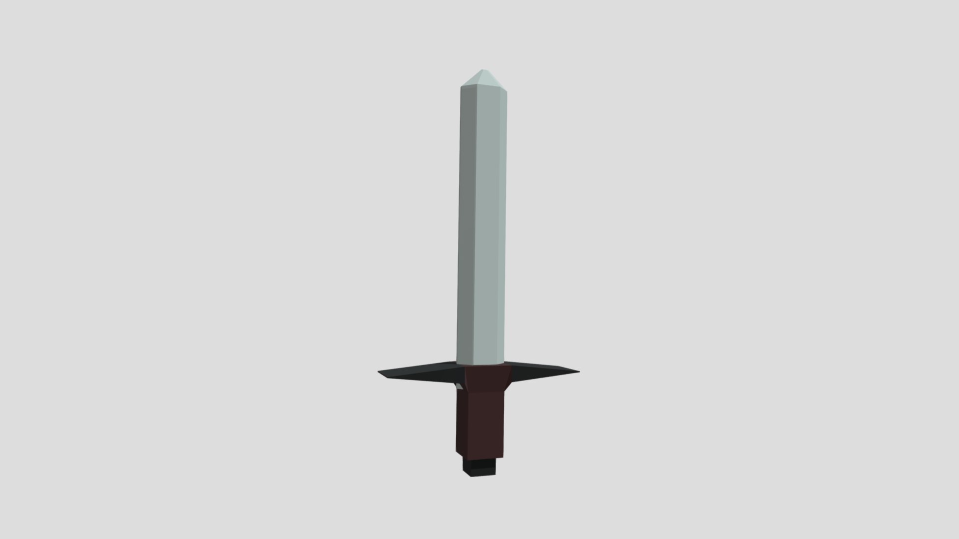 3D Low Poly Sword - TurboSquid 2031989